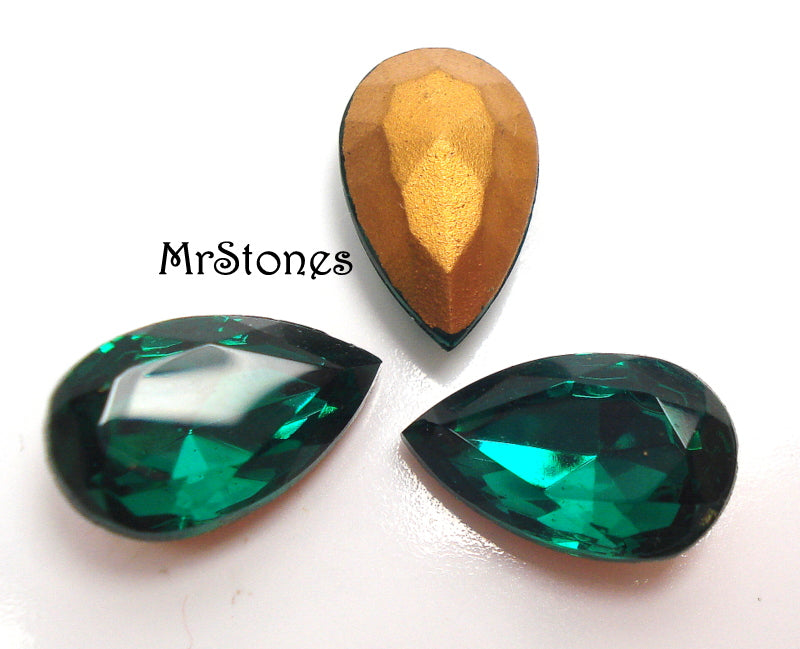 13x8mm (4320/2) TTC Emerald Pear Shape Teardrop Pendeloque – MrStones