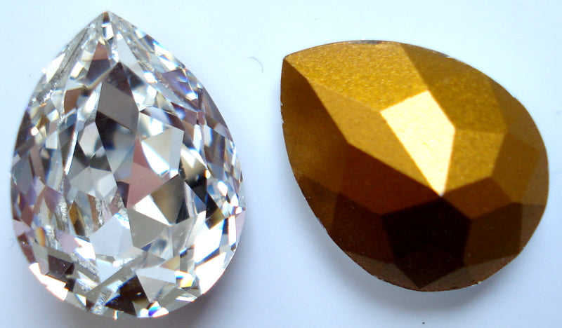20x15mm (4320) Crystal Pendeloque Pear – MrStones