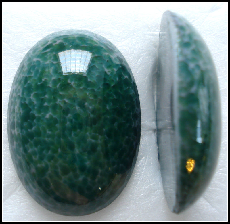 30x22mm (1685) Jade Matrix Oval Cabochon – MrStones