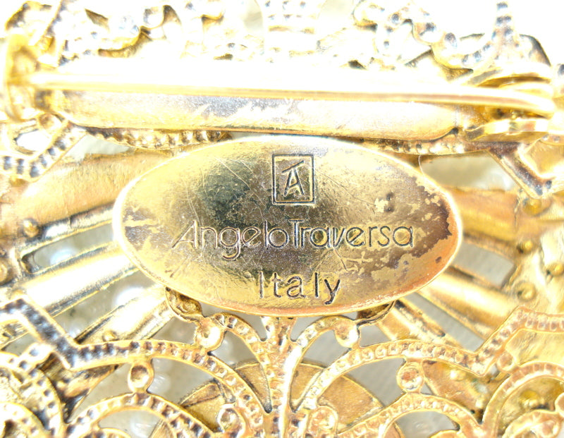 Angelo Traversa Italy Brooch – MrStones