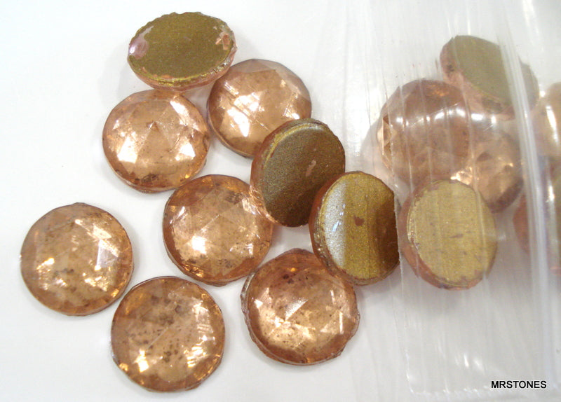 12mm (2020) Rosaline Round Rauten Rose Cut (spotty) – MrStones