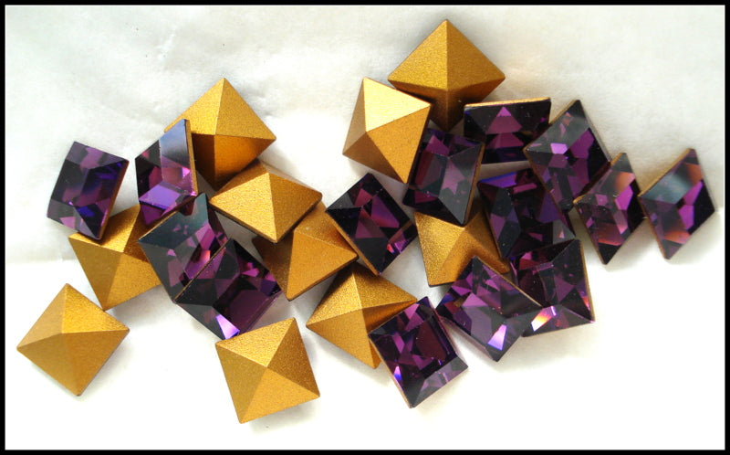 10mm (4400) Amethyst Square Shape – MrStones