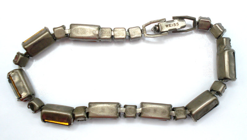 WEISS Bracelet Tennis Style Black Diamond – MrStones