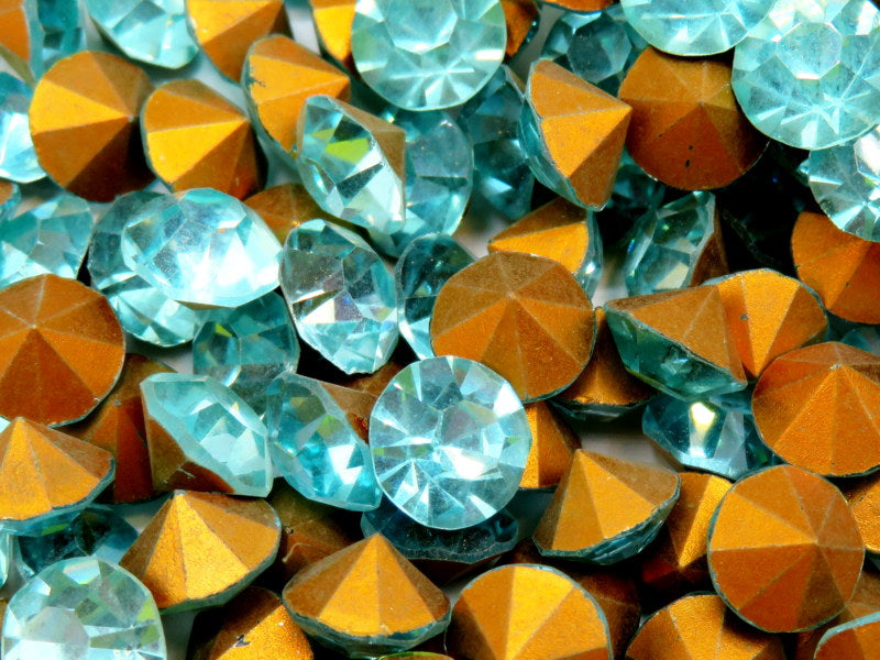 8.5mm (1100) (40ss) Aqua MC Round – MrStones